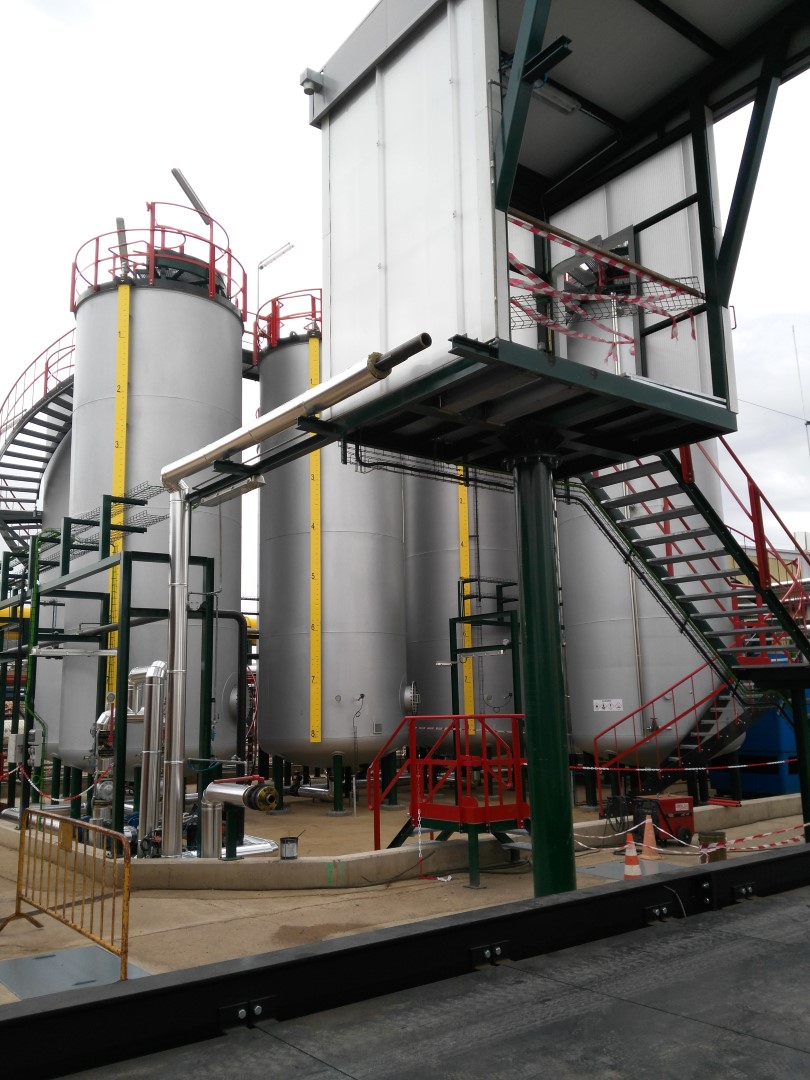 Planta de fabricación de emulsión asfáltica - Teicon Ingeniería